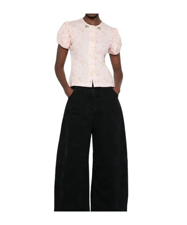 Simone Rocha Short-sleeved Cardigan