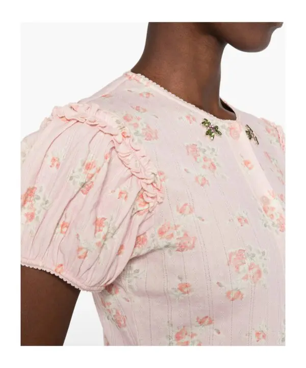 Simone Rocha Short-sleeved Cardigan