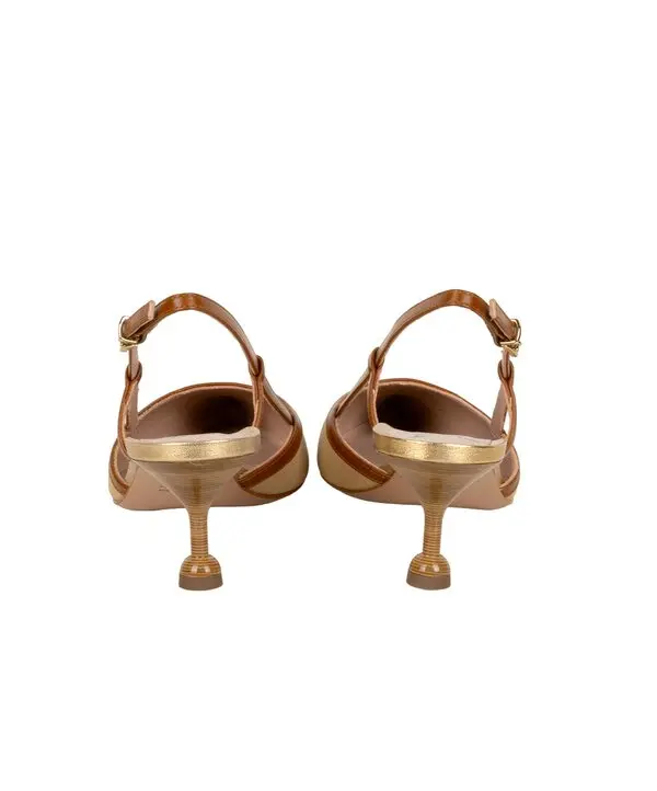 Roberto Festa Slingback Panelled Pumps