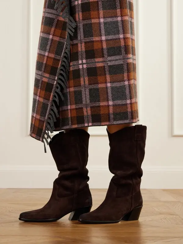 Staud Suede Ankle Boots