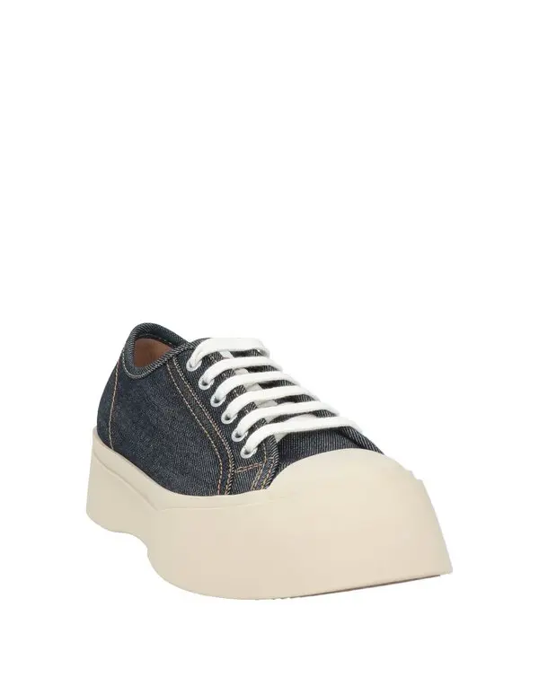 Marni Low-top White Denim Sneakers