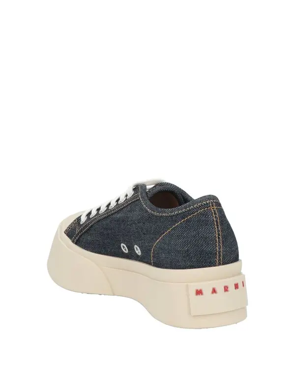 Marni Low-top White Denim Sneakers