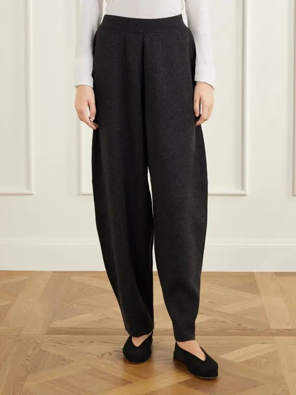 Arch4 Knitted Cashmere Tapered Pants