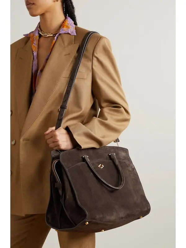 METIER Medium Suede Tote