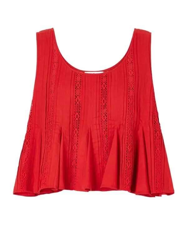 Sea Lightweight Cotton Tank Top