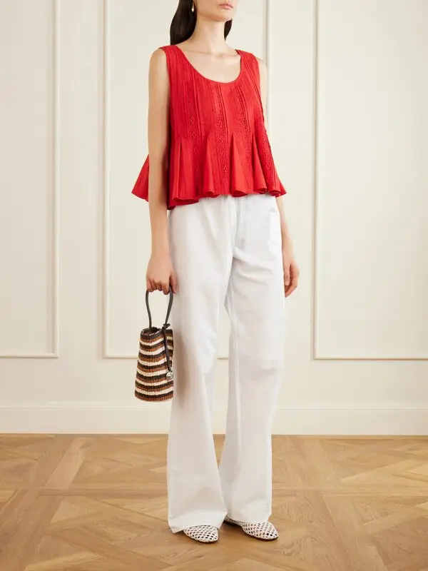 Sea Lightweight Cotton Tank Top