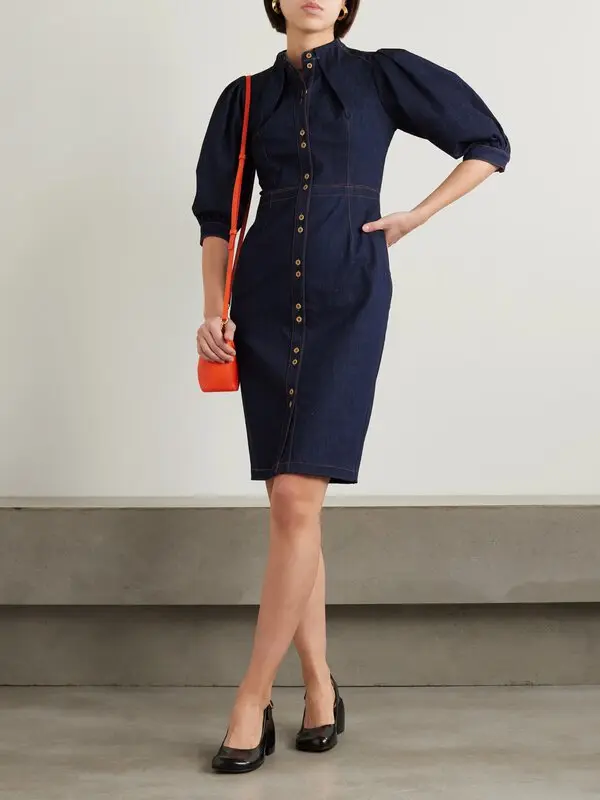 Diane Von Furstenberg Perla Denim Dress