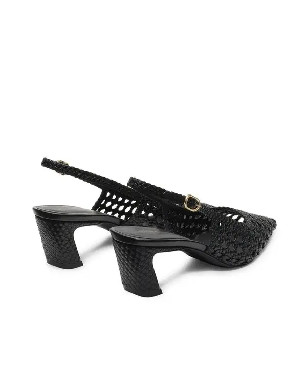 STUART WEITZMAN Stassi Woven Slingback 50