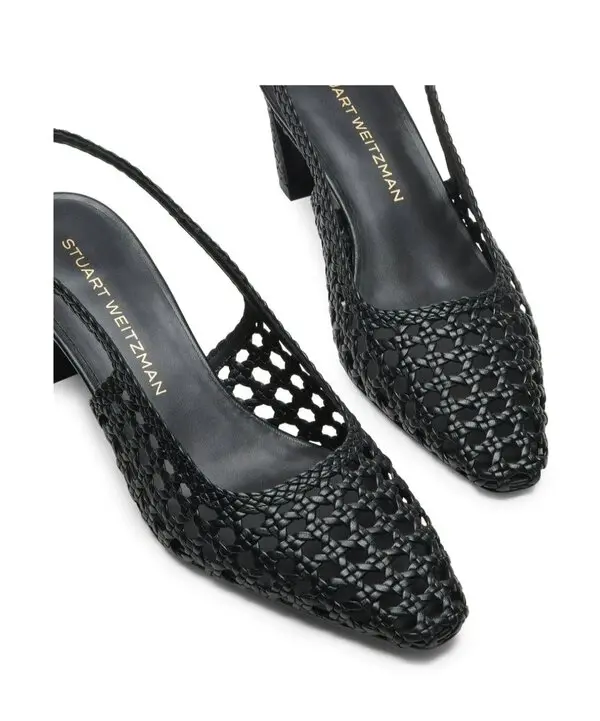 STUART WEITZMAN Stassi Woven Slingback 50