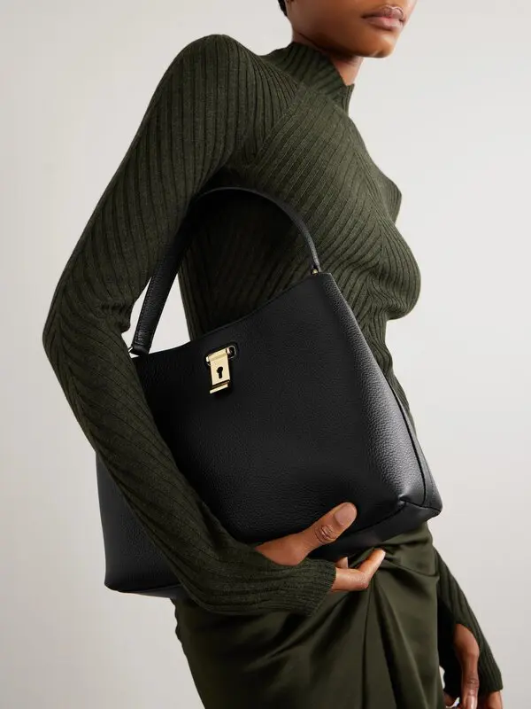 Bally Textured-leather Tote