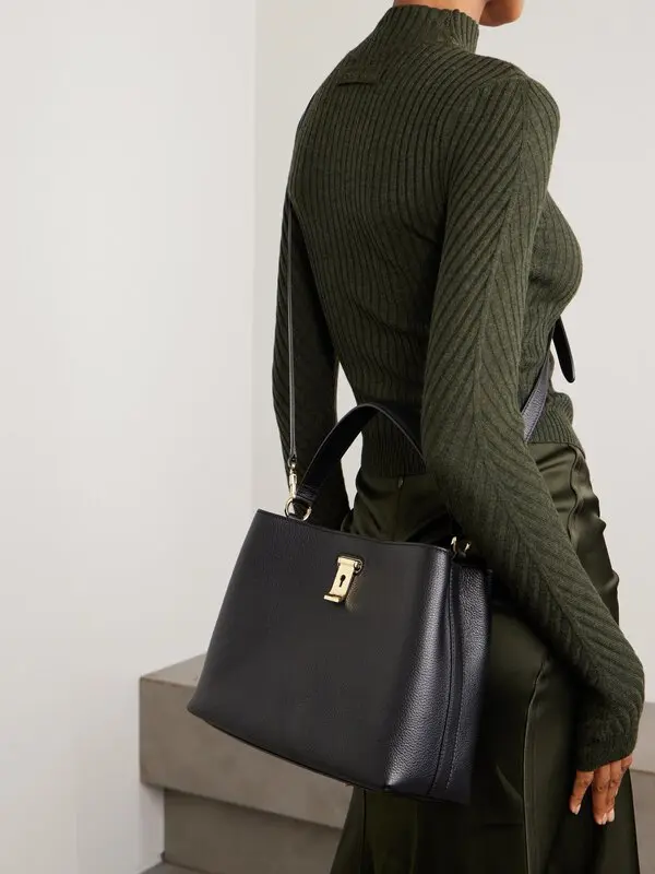 Bally Textured-leather Tote