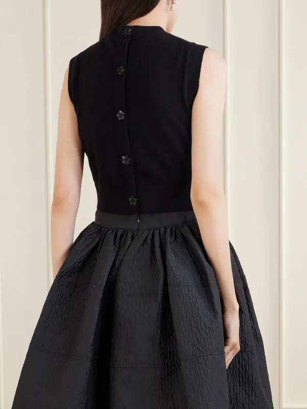 Cecilie Bahnsen Button-embellished Cashmere Vest