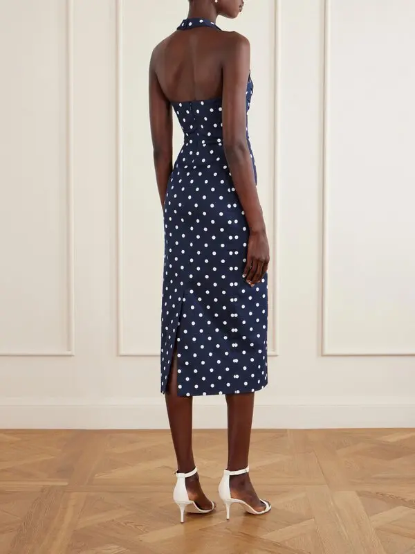 Carolina Herrera Polka Dot Dress