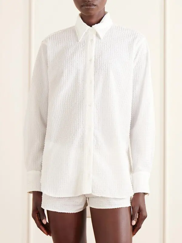 Hunza G Lightweight Sun-protective Shirt
