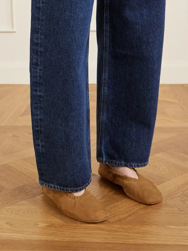 Le Monde Beryl Mica Suede Ballet Flats