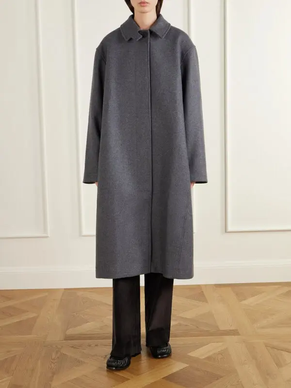 Studio Nicholson Melton Wool-blend Coat