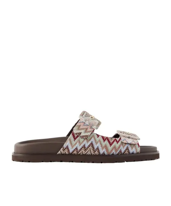 Missoni Classic Patterned Sandals