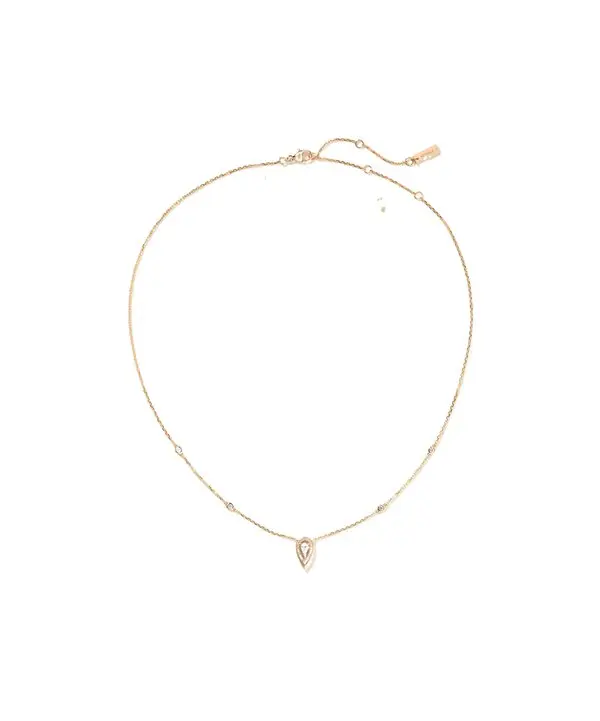 Messika 18-karat Rose Gold Diamond Necklace - No
