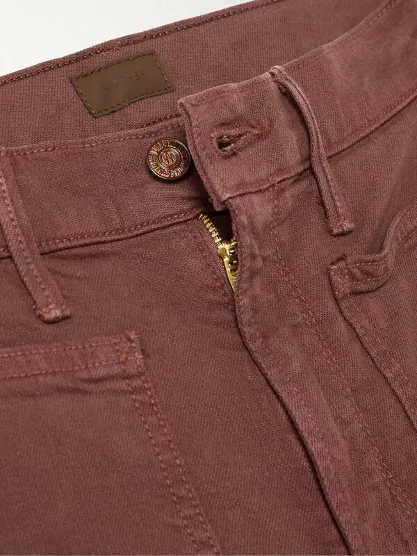 MOTHER High-rise Wide-leg Jeans