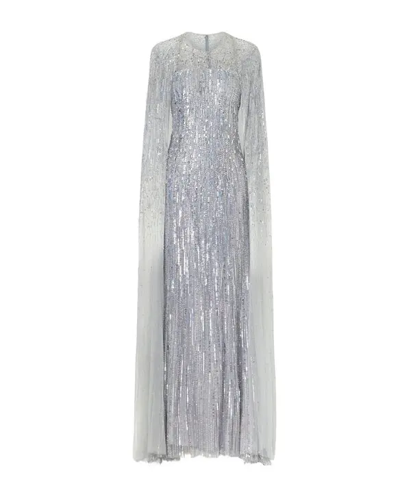 Jenny Packham Sequin-embellished Gown