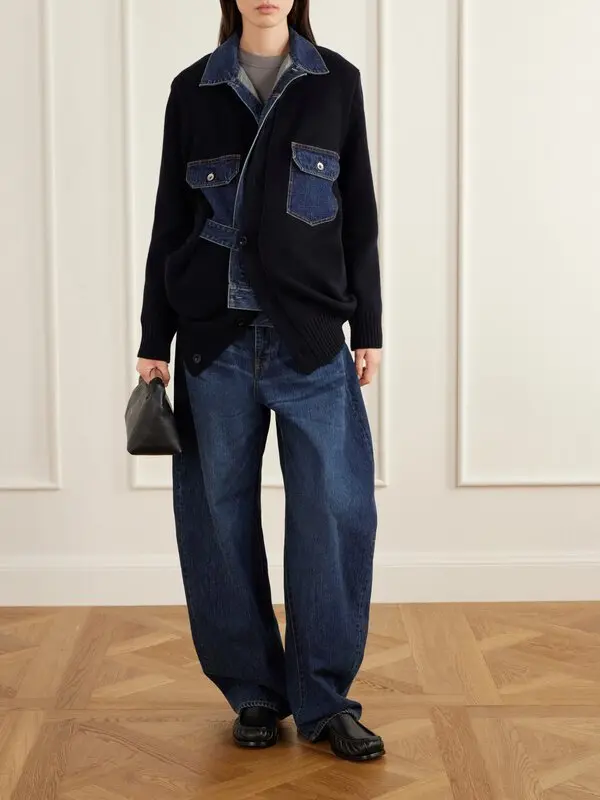 Sacai Wool Knit Cardigan