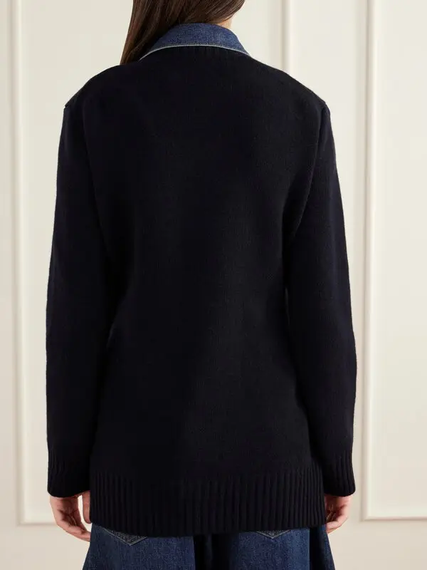 Sacai Wool Knit Cardigan