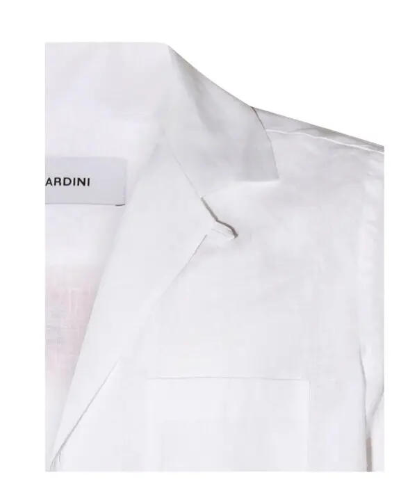 LARDINI V-neck Short-sleeved Shirt