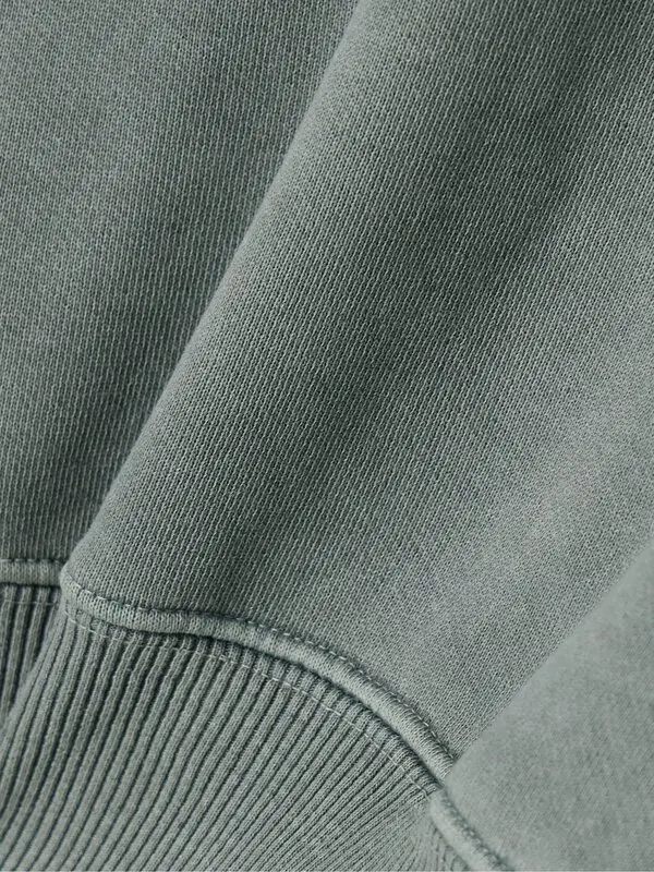 SLVRLAKE Cropped Cotton-jersey Sweatshirt