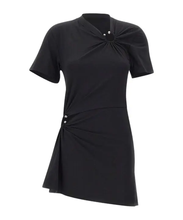Rabanne Cut-out Draped Mini Dress