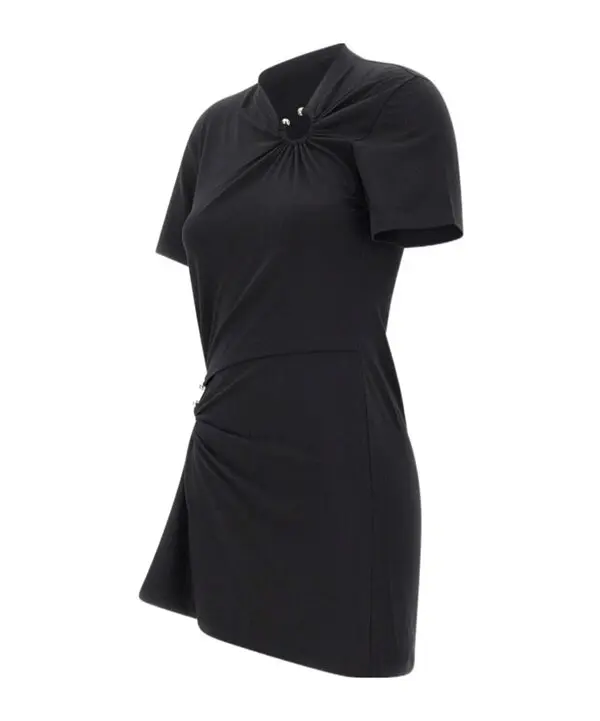 Rabanne Cut-out Draped Mini Dress