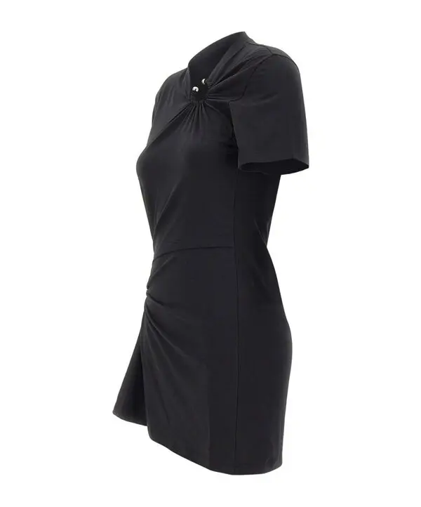 Rabanne Cut-out Draped Mini Dress