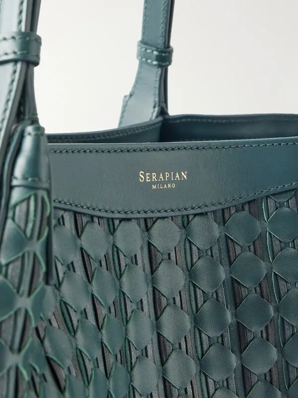 SERAPIAN Woven Large Tote Bag