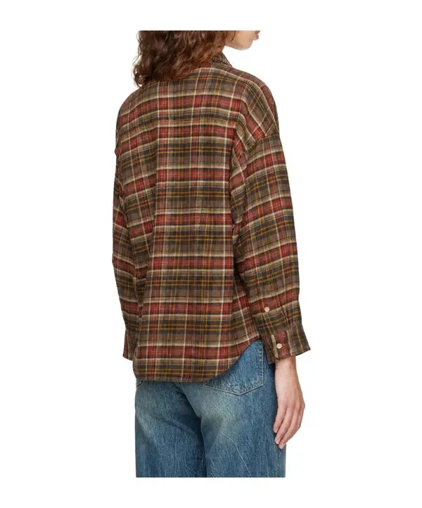 R13 Dropped-neck Shirt