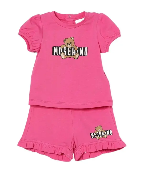 Moschino Teddy-print Shorts Set