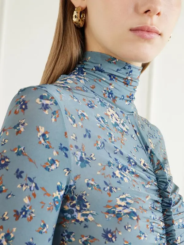 Ulla Johnson Floral-print Stretch-jersey Midi Dress