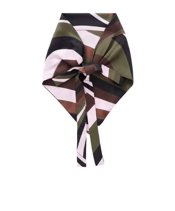 Emilio Pucci Printed Silk-twill Bandana