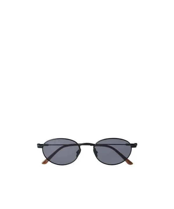 THISTLES Oval-frame Metal Sunglasses