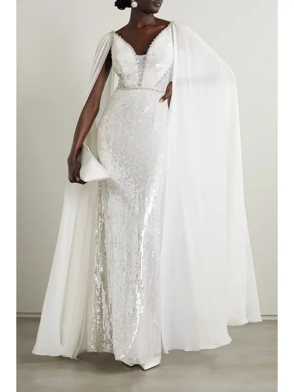 Jenny Packham Sequined Dress