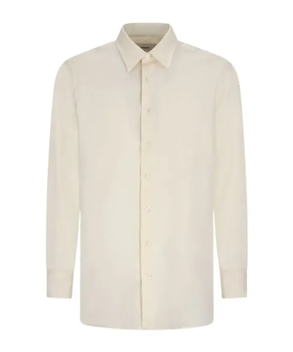 LARDINI Button Shirt - Light Brown