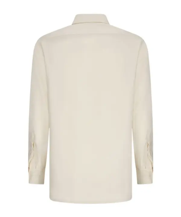 LARDINI Button Shirt - Light Brown