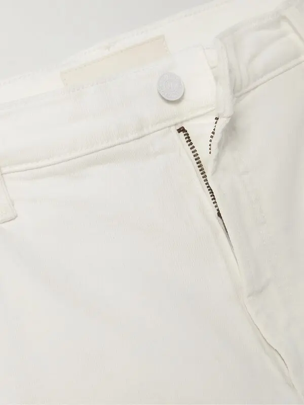 MOTHER High-rise Straight-leg Jeans