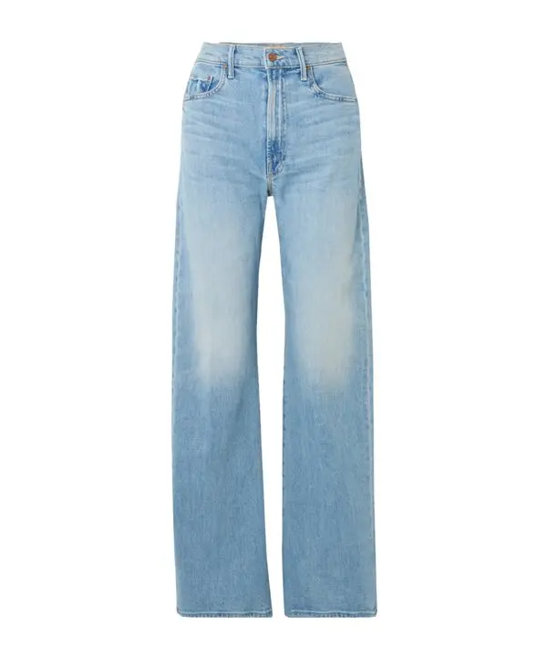 MOTHER High-rise Wide-leg Jeans - No