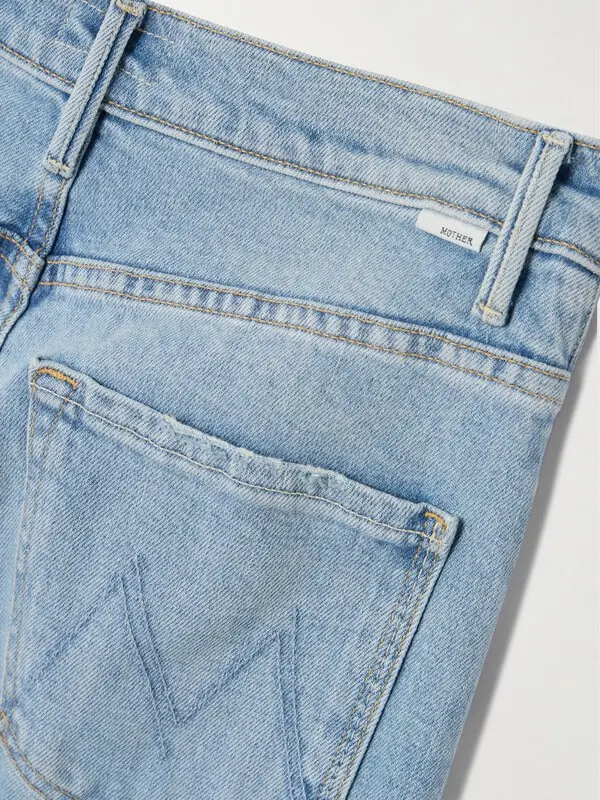 MOTHER High-rise Wide-leg Jeans