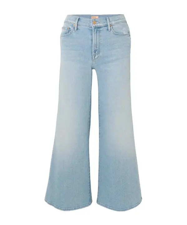 MOTHER High-rise Wide-leg Jeans - No