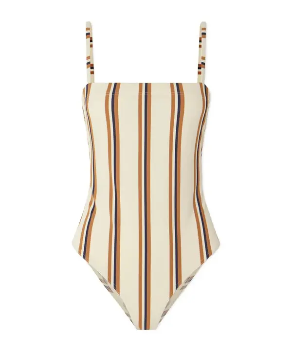 ERES Striped Jacquard Swimsuit - No