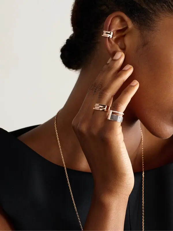 REPOSSI 18-karat Rose Gold Ear Cuff