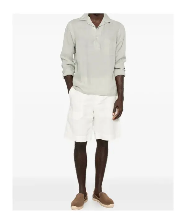 LARDINI Chest-pocket Polo Shirt