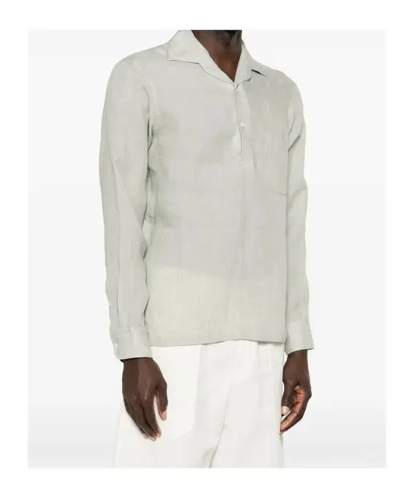 LARDINI Chest-pocket Polo Shirt