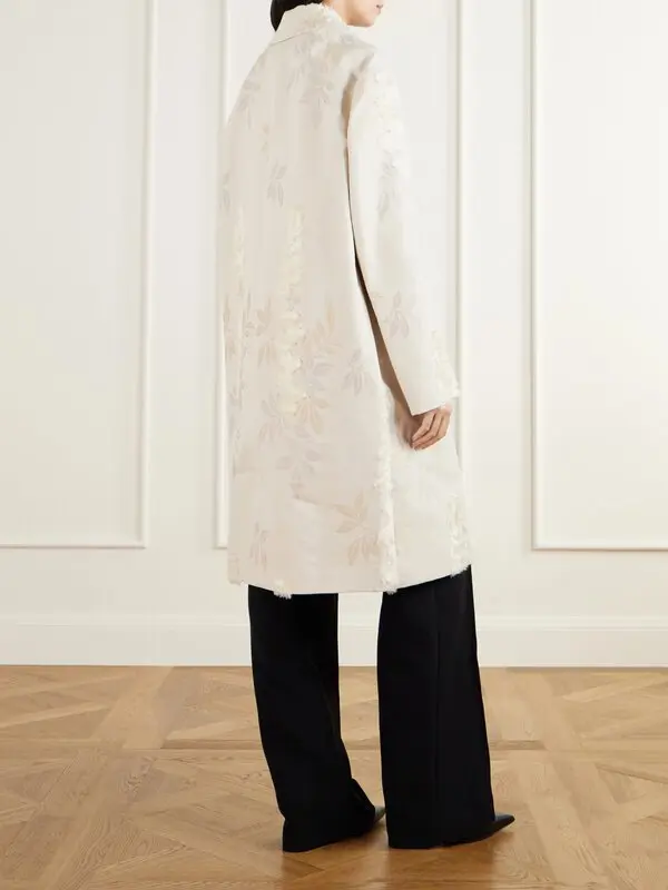KALLMEYER Floral-jacquard Coat