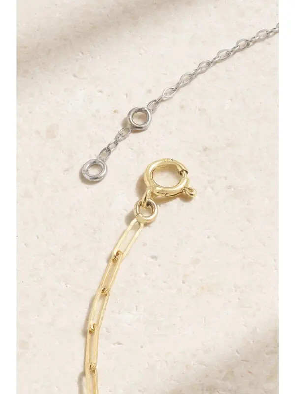 Yvonne Léon 18-karat White And Gold Bracelet